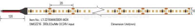 SMD 2216 LED Strip Light 300led/m Supplier&Manufacturer-Lightstec