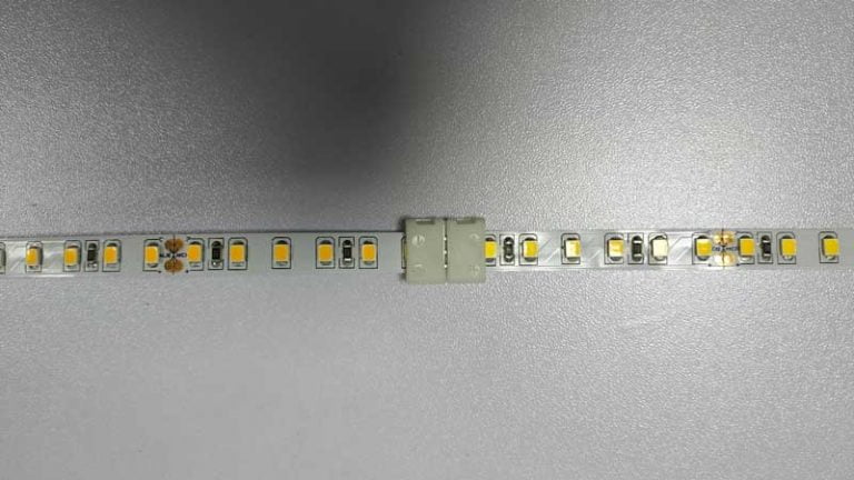 How to cut and connect the led strip light with fast connector ?(video)