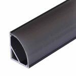 Black LED Aluminum Profile, Black Diffuser Manufacturer - Lightstec