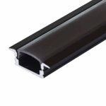 Black LED Aluminum Profile, Black Diffuser Manufacturer - Lightstec