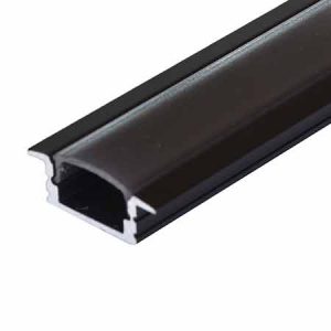 Black LED Aluminum Profile, Black Diffuser Manufacturer - Lightstec