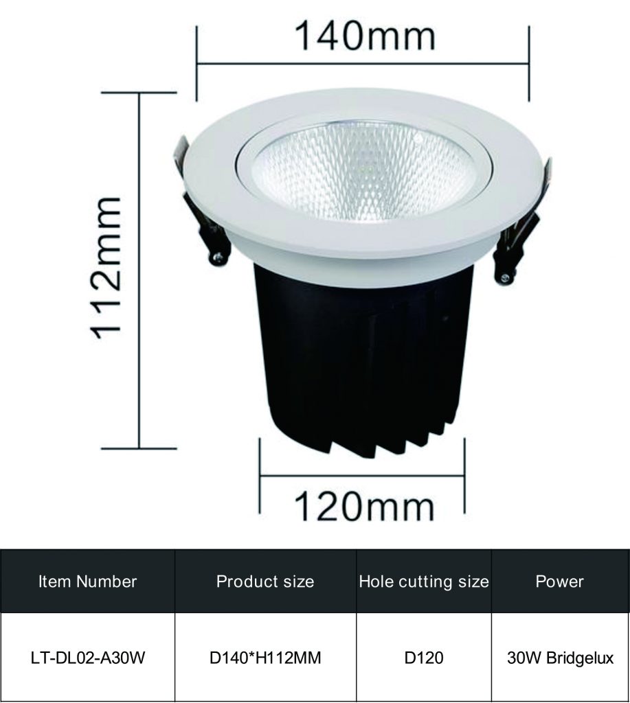 LED DOWNLIGHT LT-DL02-A - Lightstec-China LED Strip Light LED Aluminum ...