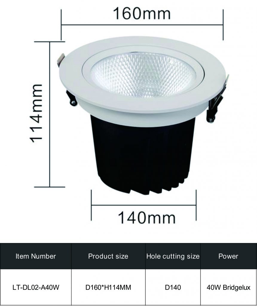 LED DOWNLIGHT LT-DL02-A - Lightstec-China LED Strip Light LED Aluminum ...