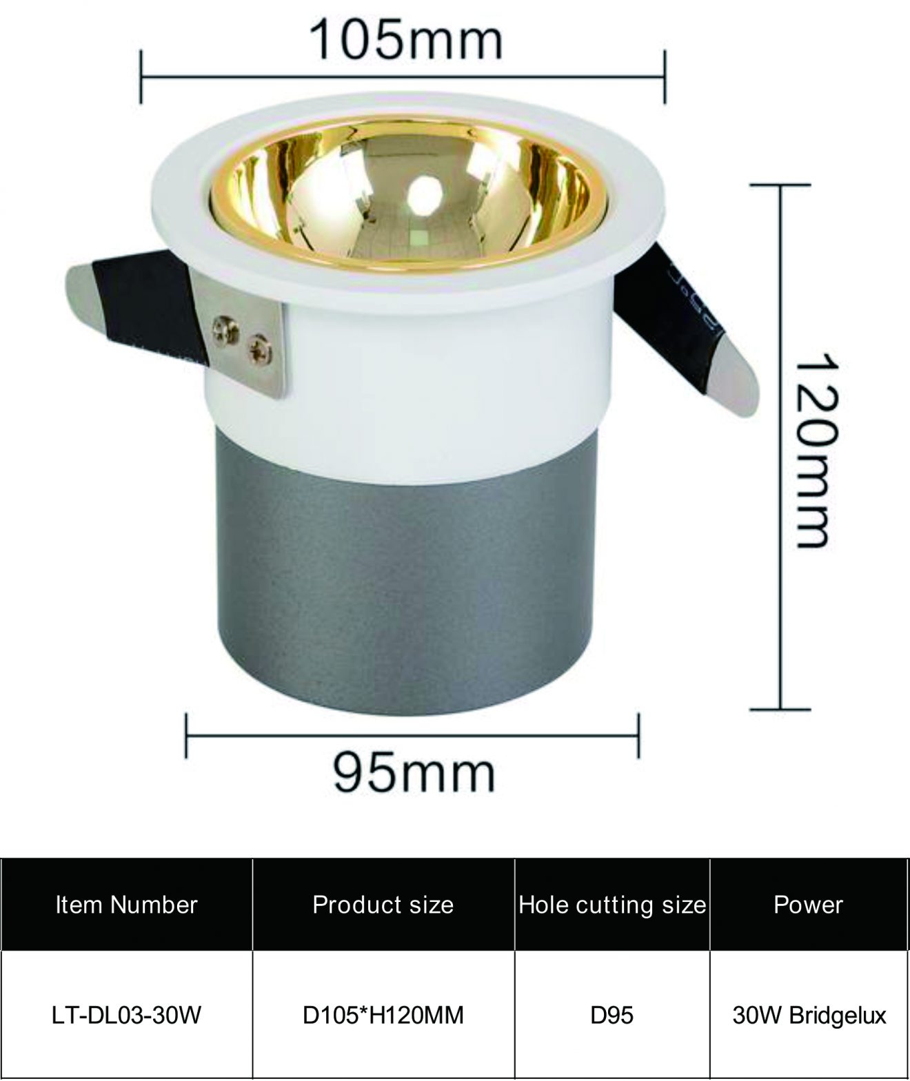 LED DOWNLIGHT LT-DL03-GLE - Lightstec-China LED Strip Light LED ...