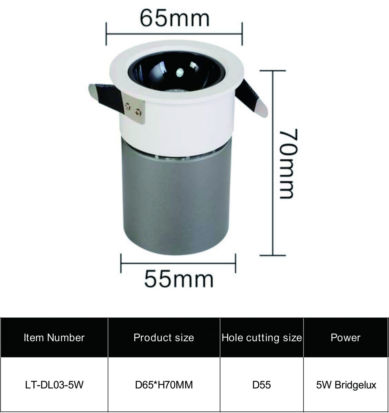 LED DOWNLIGHT LT-DL03-GLE - Lightstec-China LED Strip Light LED ...