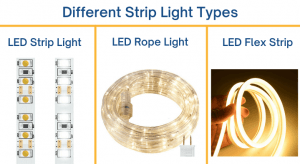 How Many Different Types of LED Strip Lights Are There？