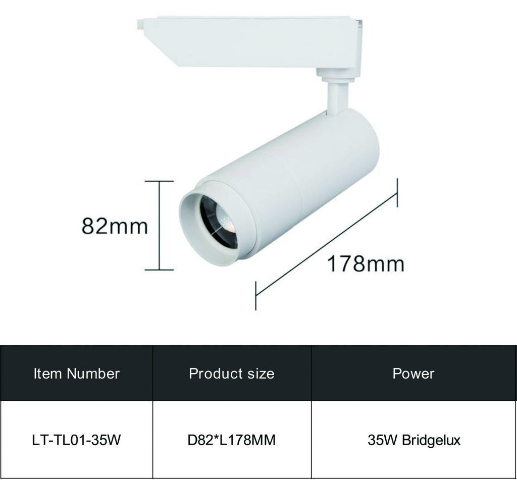 Adjustable LED Track Light TL01-OG - Lightstec-China LED Strip Light ...
