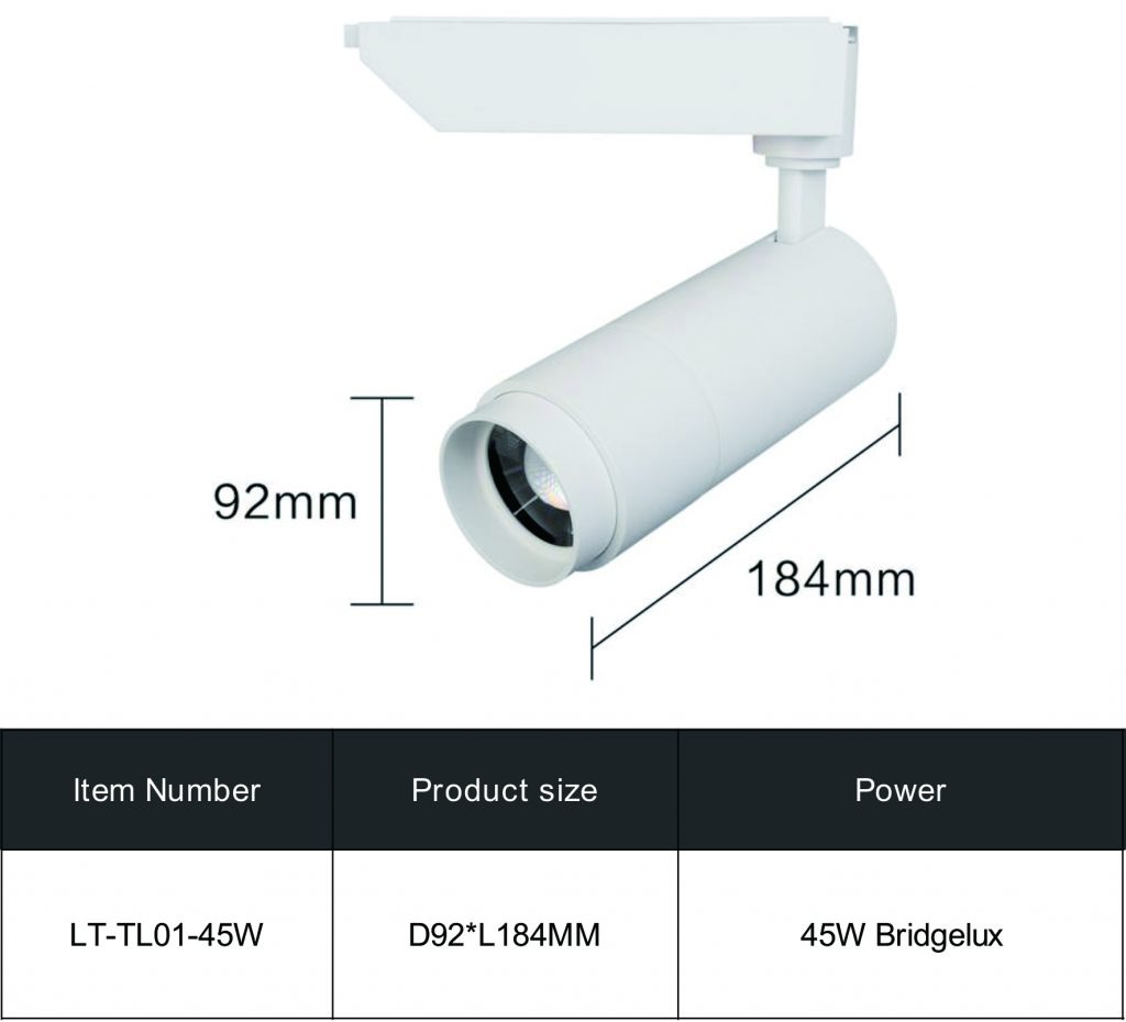 Adjustable LED Track Light TL01-OG - Lightstec-China LED Strip Light ...
